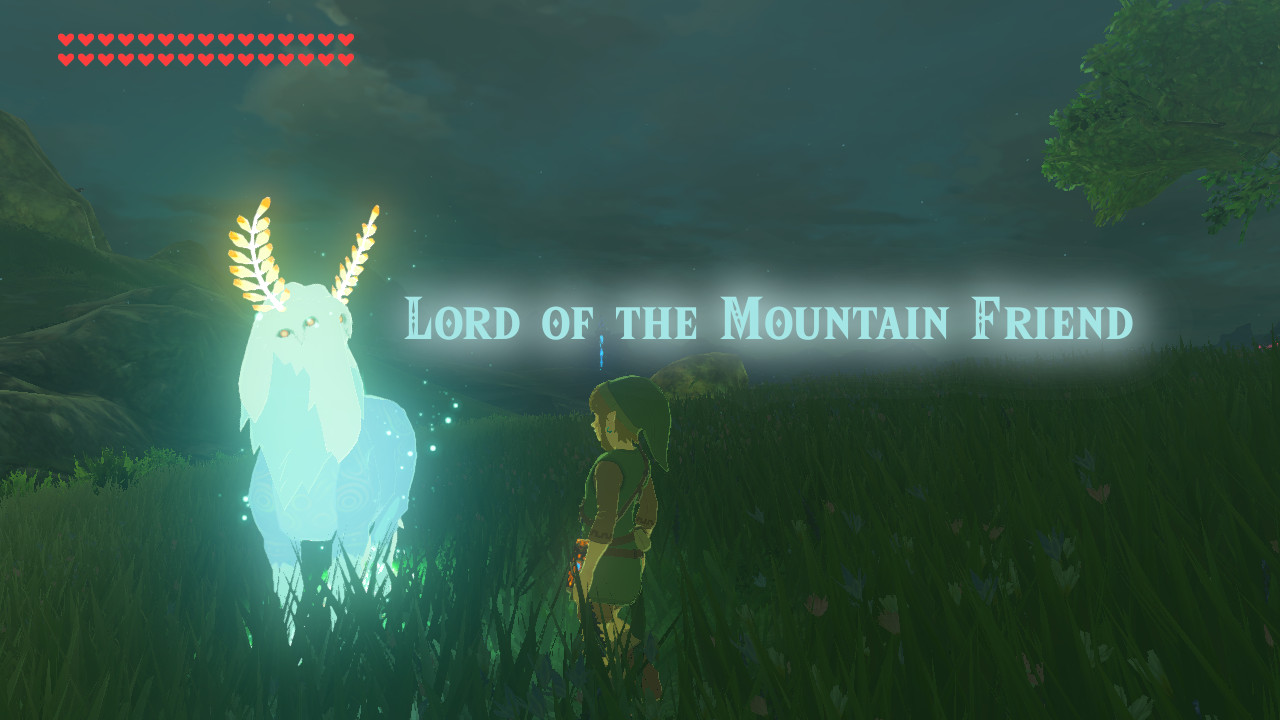Lord of the Mountain Friend Mod for The Legend of Zelda: Breath of the ...