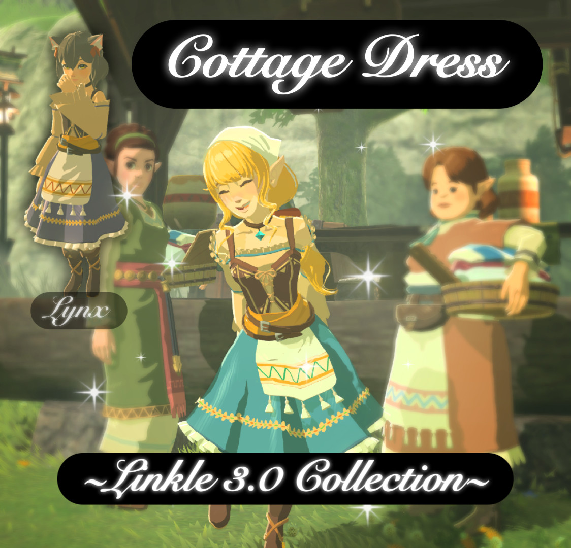 ~Linkle Cottage Dress~ (Linkle 3.0 Collection) Mod for The Legend of ...