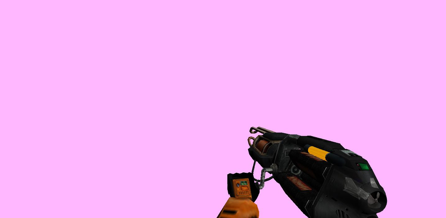 Gauss Gun Recolor Halflife Skin Mods