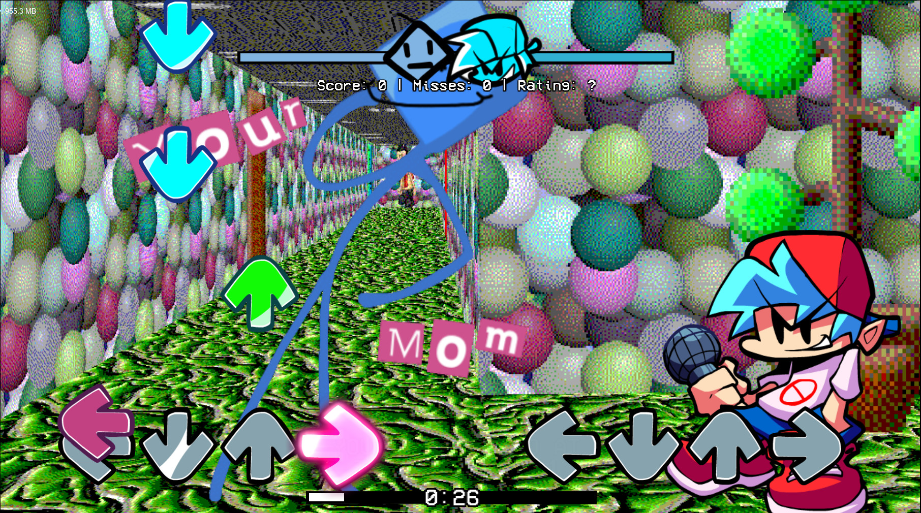 Too Shiny Shackle Mix Mod for Friday Night Funkin' | FNF Mods