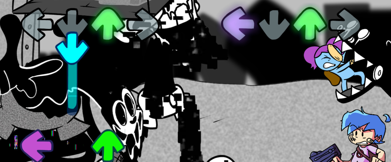 Rabbits glitch VIP Remix V2 Mod for Friday Night Funkin' | FNF Mods