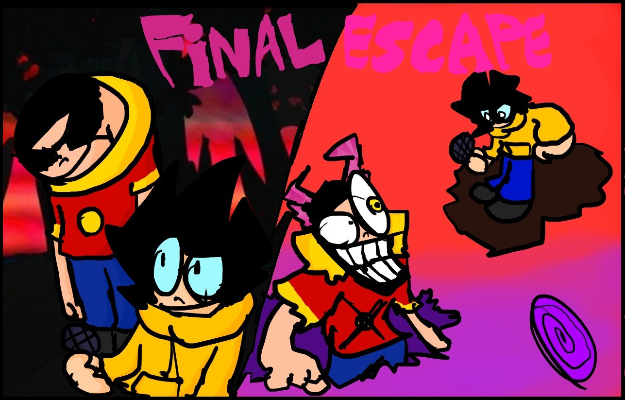 Final Escape Cosmic Cover! Mod for Friday Night Funkin' | FNF Mods