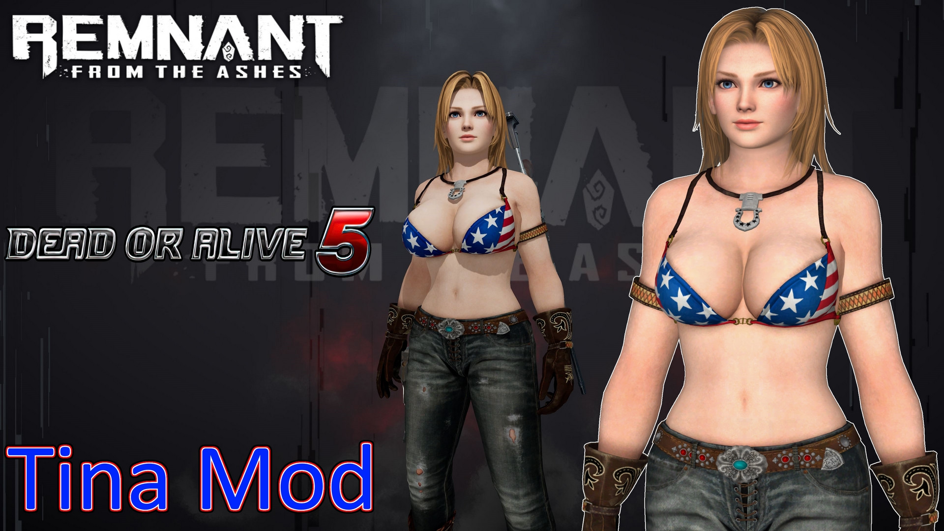 Remnant From The Ashes DOA5 Tina Cowgirl Mod [Remnant: From the Ashes] [Mods]