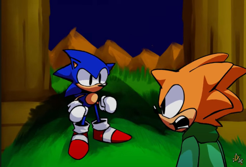 FNF VS Sonic E.X.E Encored: Reboot Mod for Friday Night Funkin' | FNF Mods