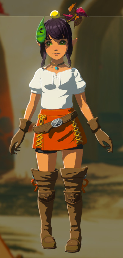 Linkle 3.0 Gerudo Tan Mod for The Legend of Zelda: Breath of the Wild ...