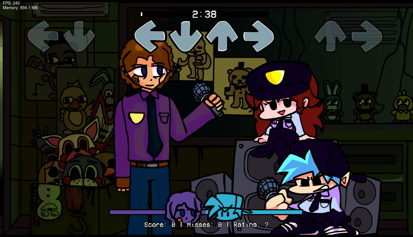 Funkin and Frights vs Springtrap Mod for Friday Night Funkin' | FNF Mods