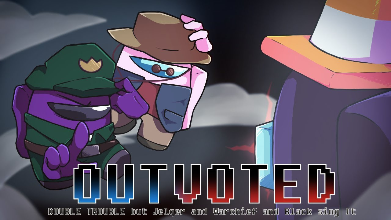 Double Trouble But Jelqer & Warchief & Black Sings Mod for Friday Night ...