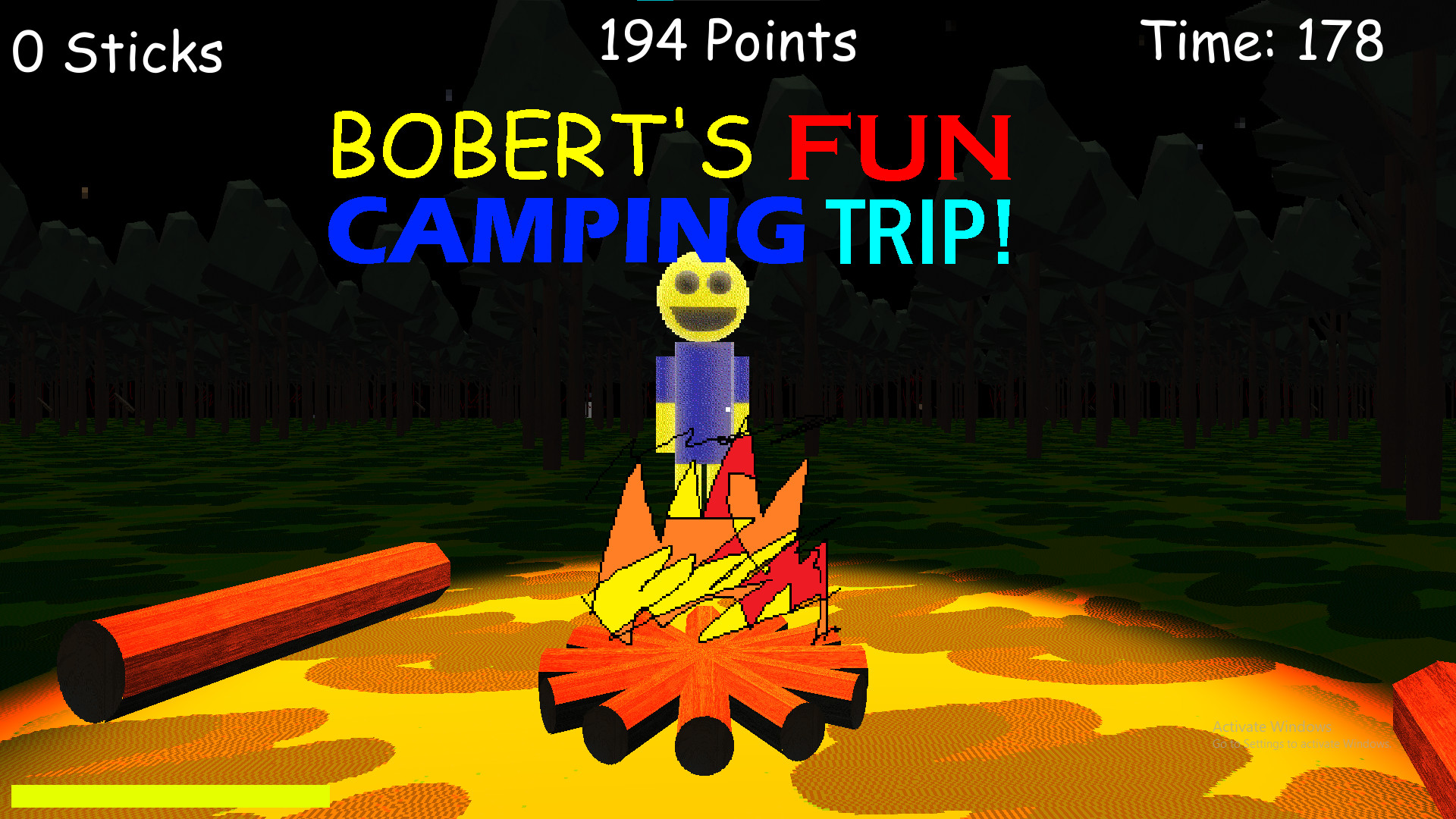 Bobert's Fun Camping Trip! Mod for Baldi's Basics | Baldi Mods
