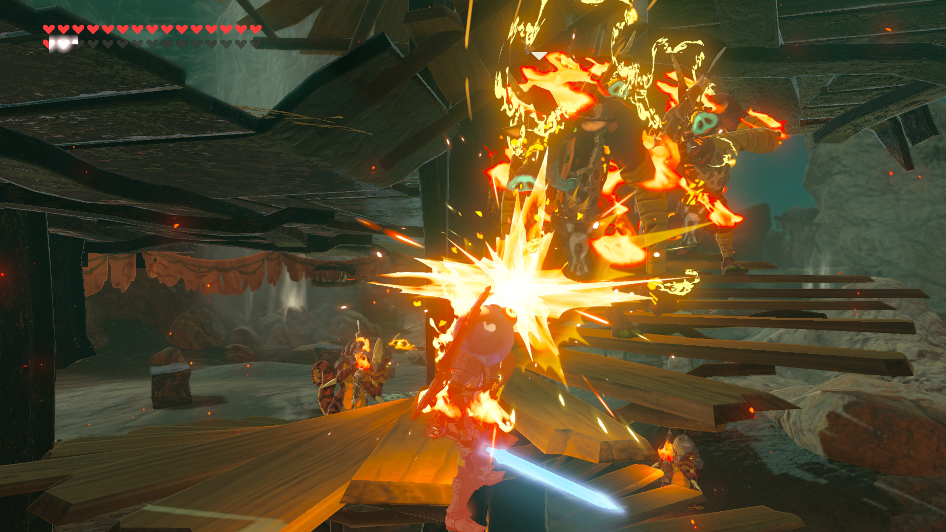 Fire moblins around Death Mountain Mod for The Legend of Zelda: Breath ...