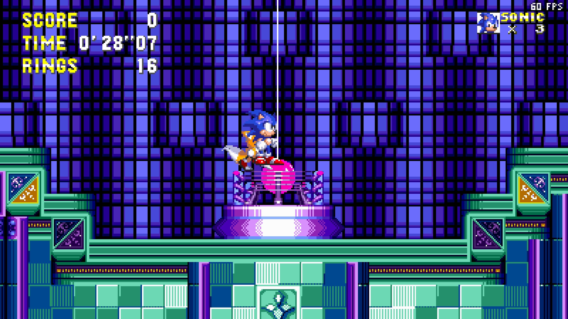 Mania Hidden Palace Mod for Sonic 3 A.I.R. | S3AIR Mods