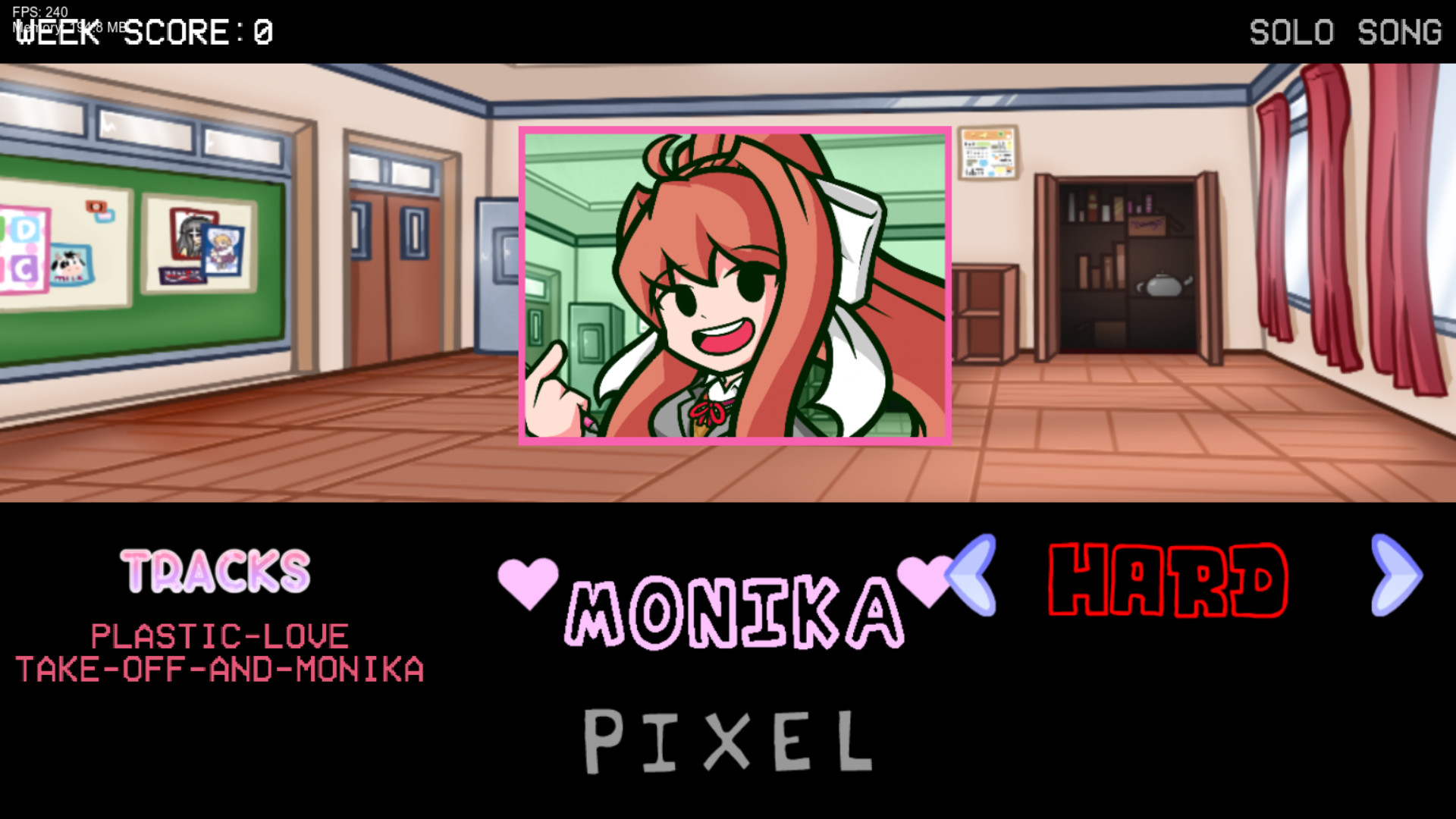 FNF:Doki Doki Cover 3.3 (Android Port) Mod for Friday Night Funkin ...