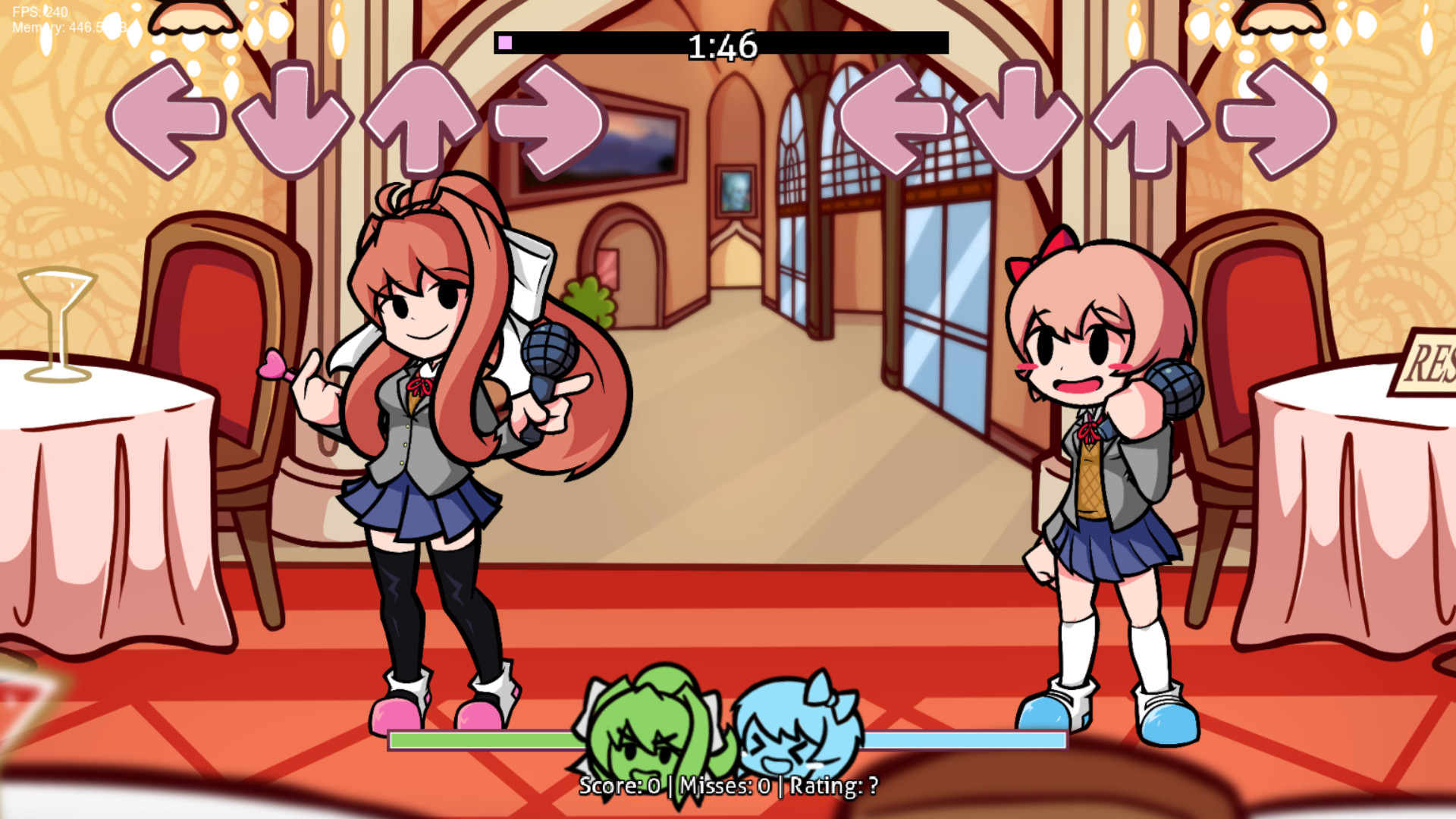 FNF:Doki Doki Cover 3.3 (Android Port) Mod for Friday Night Funkin ...