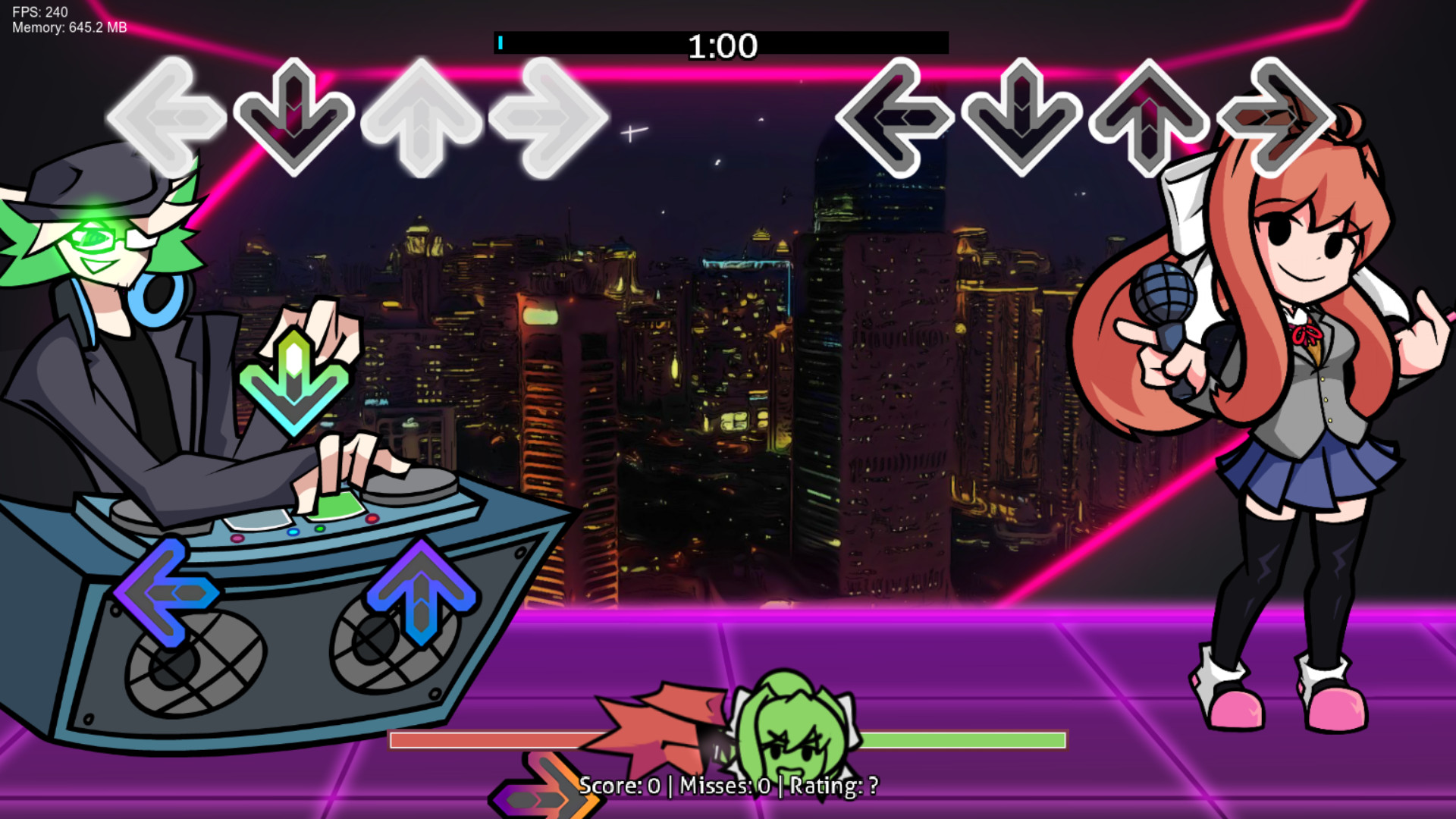 FNF:Doki Doki Cover 3.3 (Android Port) Mod for Friday Night Funkin ...