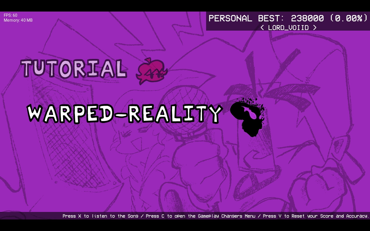 (Low End) Warped Reality high effort Mod for Friday Night Funkin' | FNF ...