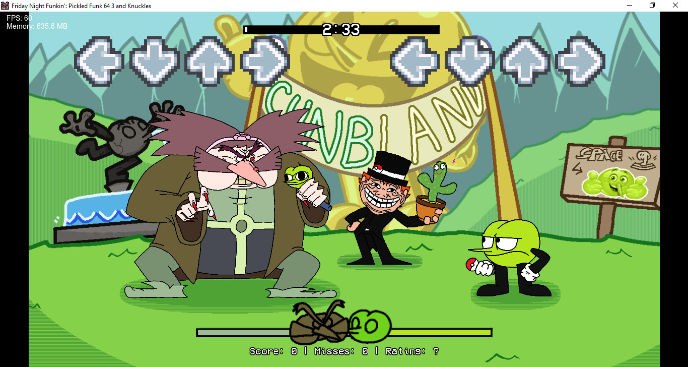 FNF: PICKLED FUNK (Vs. Prickled One) Mod for Friday Night Funkin' | FNF ...