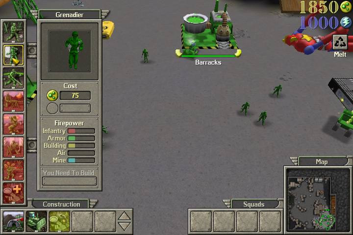 Improved Unit Display Mod for Army Men: RTS | AMRTS Mods