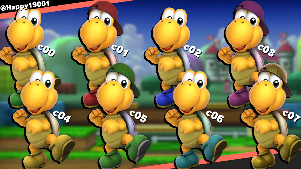 Koopa Troopa Mod for Super Smash Bros. Ultimate | SSBU Mods