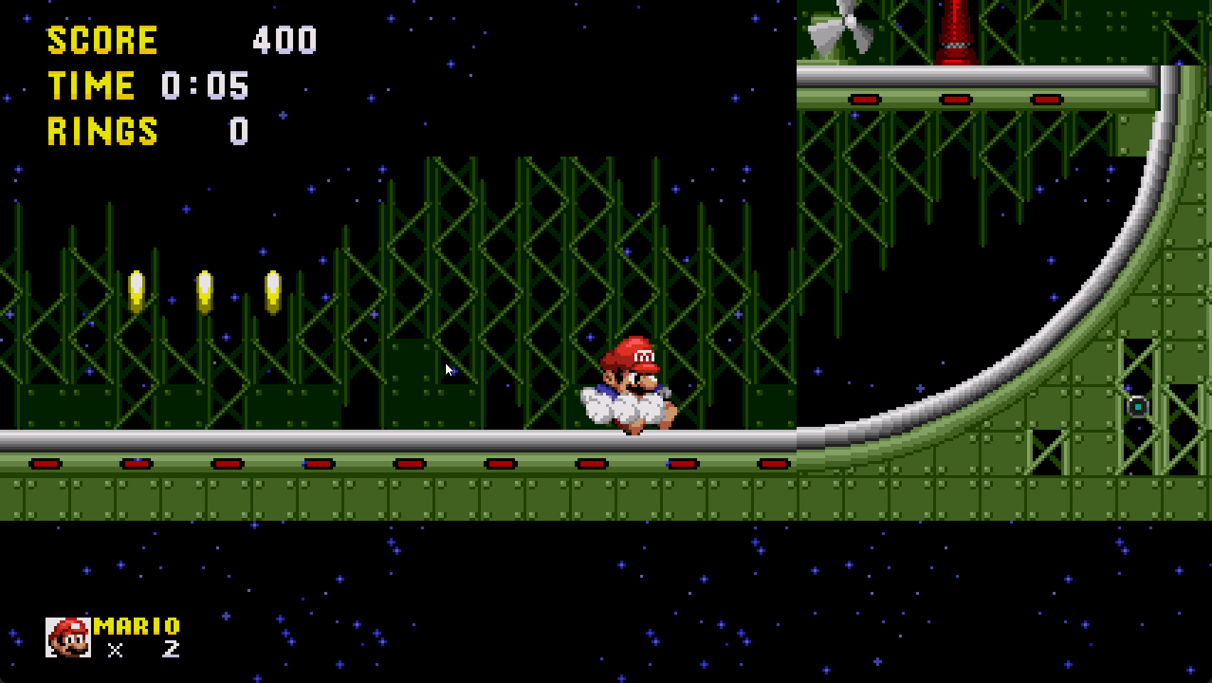 Extra Slot Mario: A S1F Mod [Sonic the Hedgehog Forever] [Mods]