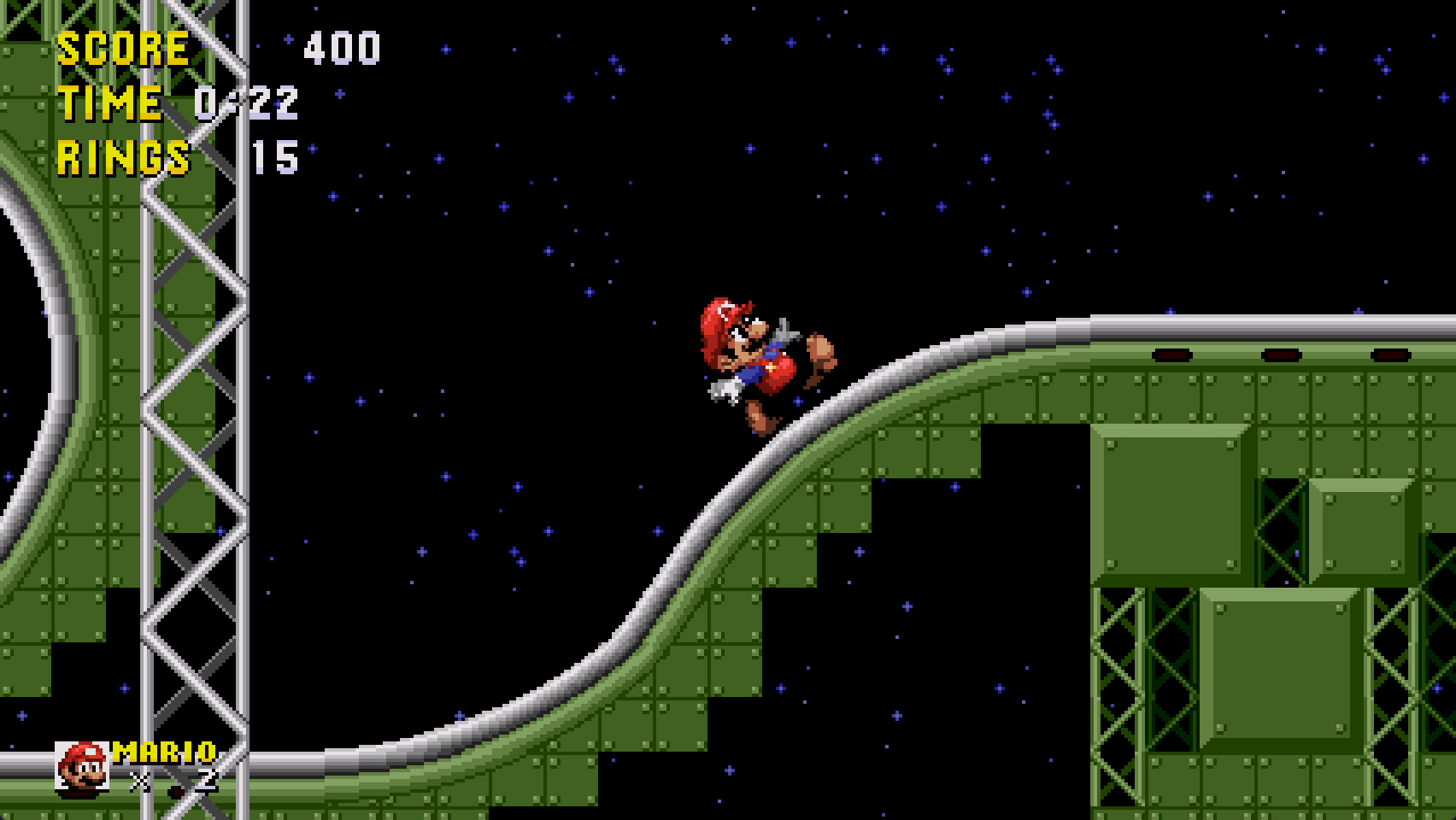 Extra Slot Mario: A S1F Mod [Sonic the Hedgehog Forever] [Mods]