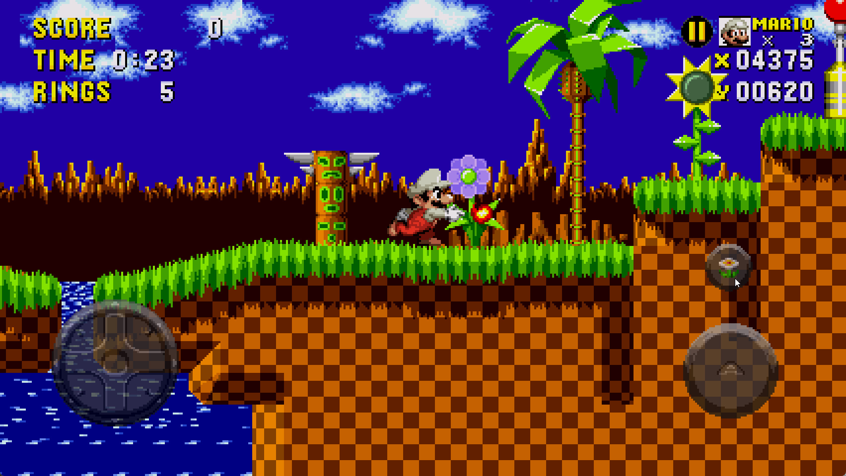 Extra Slot Mario: A S1F Mod [Sonic the Hedgehog Forever] [Mods]