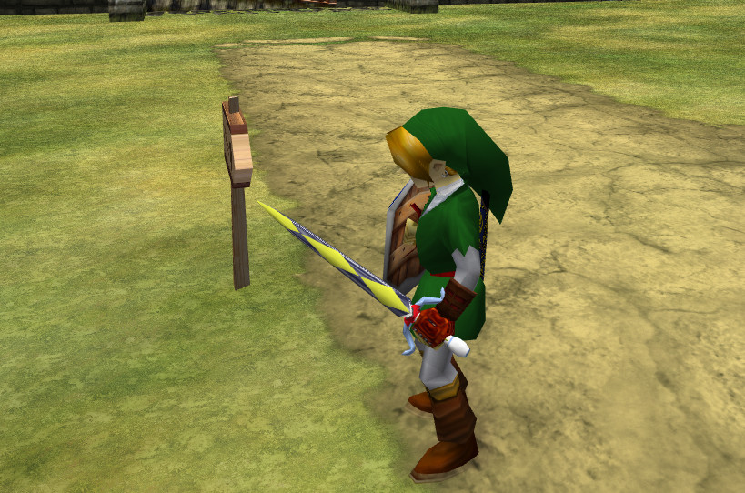 Gilded Sword over Master and Kokiri Swords [Ship of Harkinian (Ocarina ...