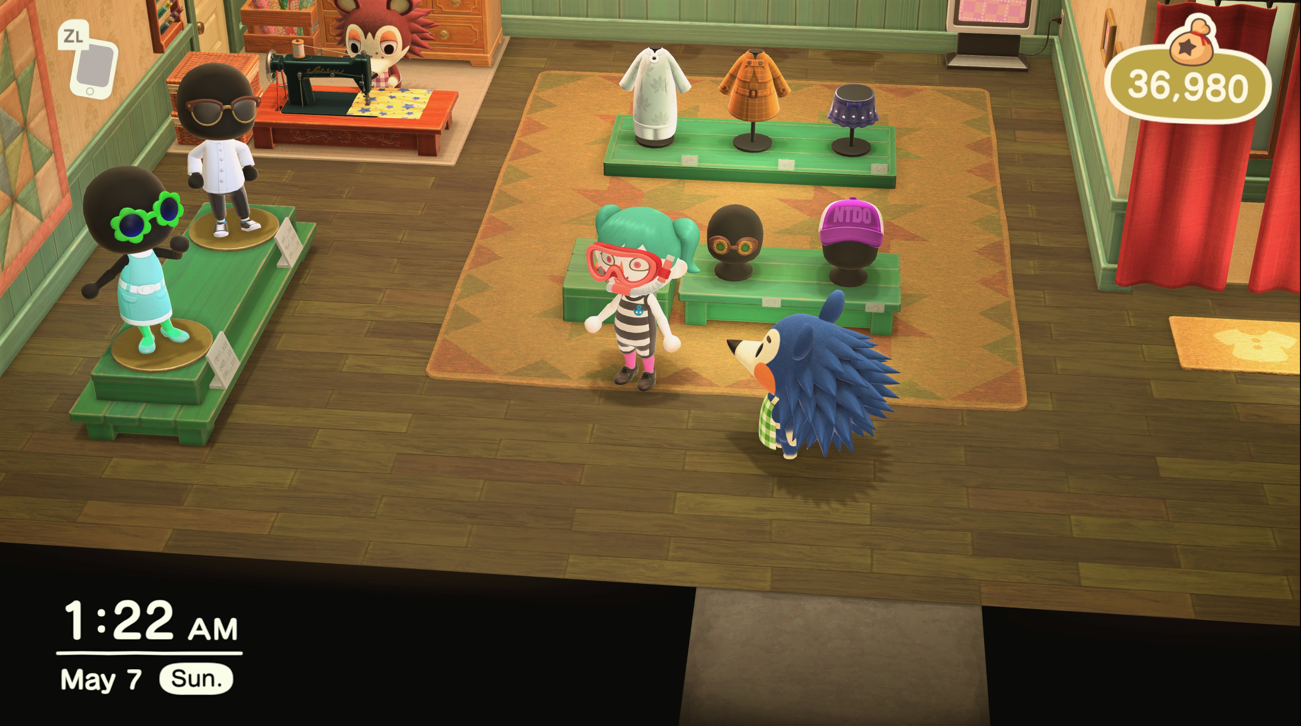 Able Sisters Always Open Mod for Animal Crossing: New Horizons | ACNH Mods