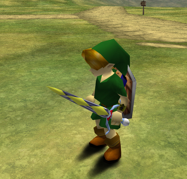 Gilded Sword over Master and Kokiri Swords [Ship of Harkinian (Ocarina ...