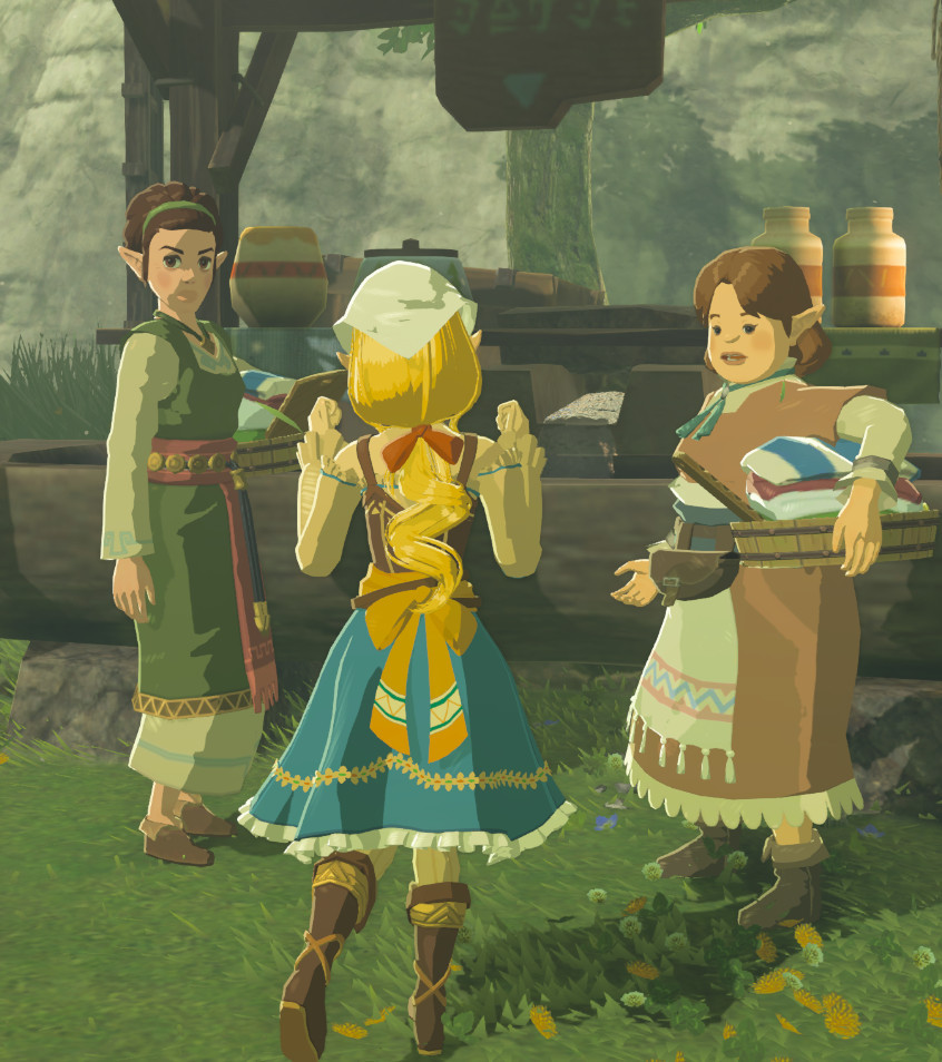 ~Linkle Cottage Dress~ (Linkle 3.0 Collection NX) Mod for The Legend of ...