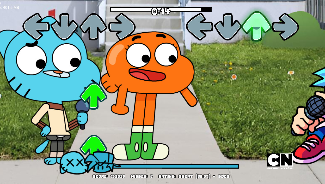 FNF: Gumball's Funky World! [Friday Night Funkin'] [Mods]