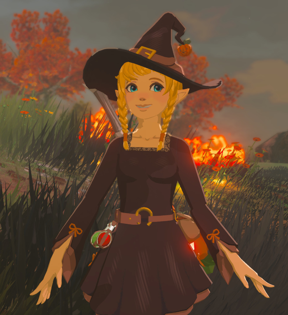 ~Linkle Witch Costume~ (Linkle 3.0 Collection NX) Mod for The Legend of ...