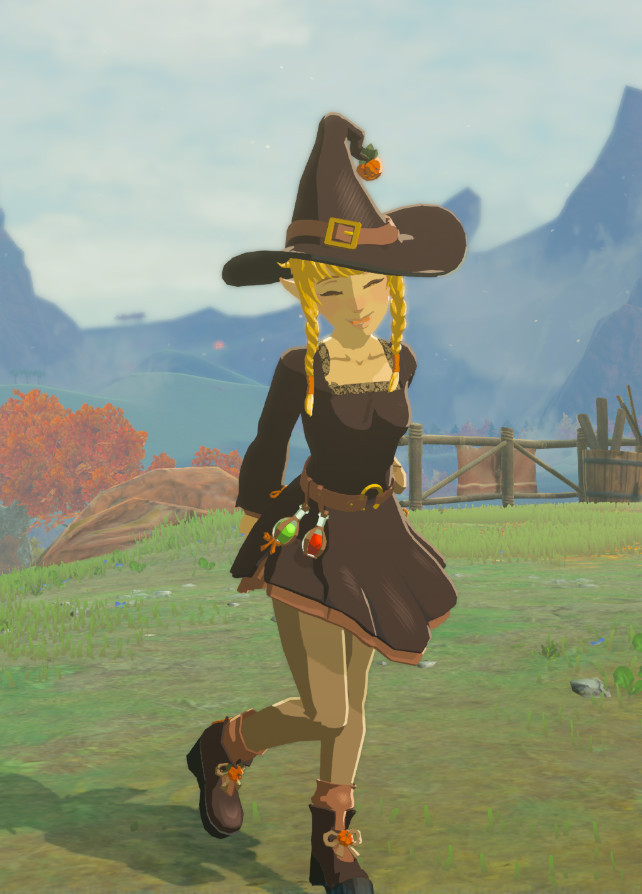 ~Linkle Witch Costume~ (Linkle 3.0 Collection NX) Mod for The Legend of ...