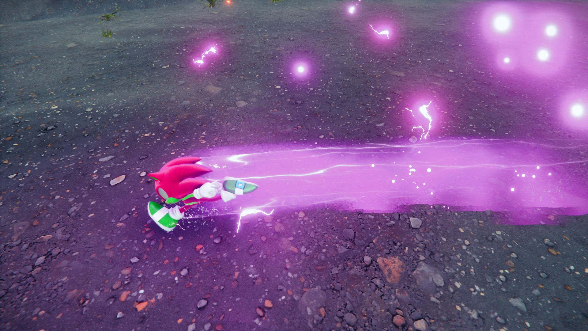 pink and green sonic Mod for Sonic Frontiers | Frontiers Mods