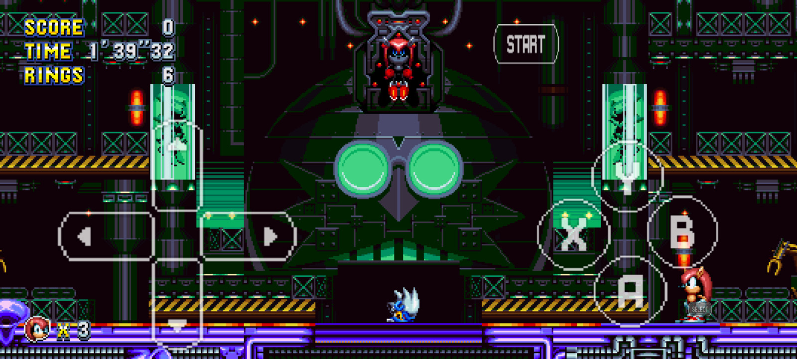 Metal Mighty Over Metal Sonic Mod for Sonic Mania | SM Mods