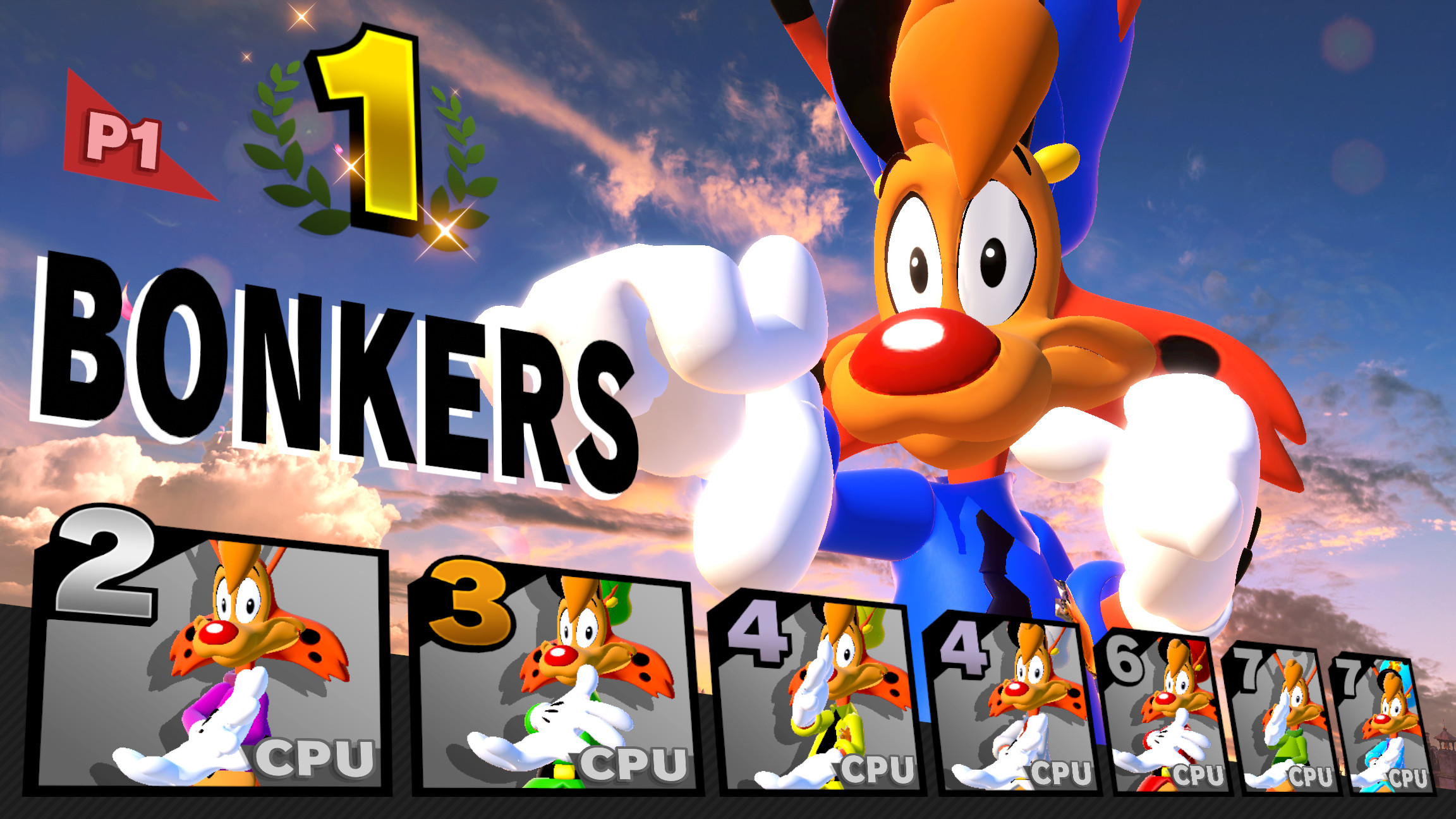 Bonkers D. Bobcat Mod for Super Smash Bros. Ultimate | SSBU Mods
