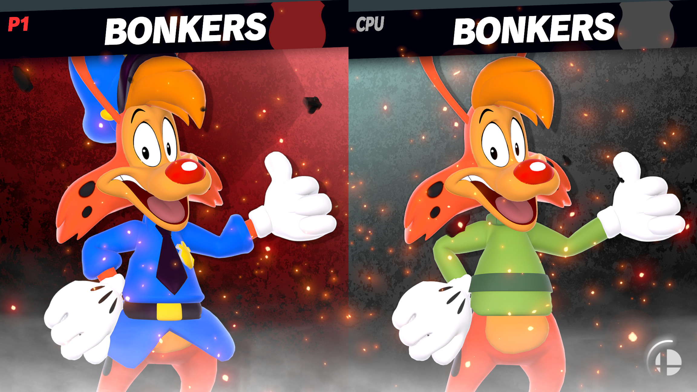 Bonkers D. Bobcat Mod for Super Smash Bros. Ultimate | SSBU Mods