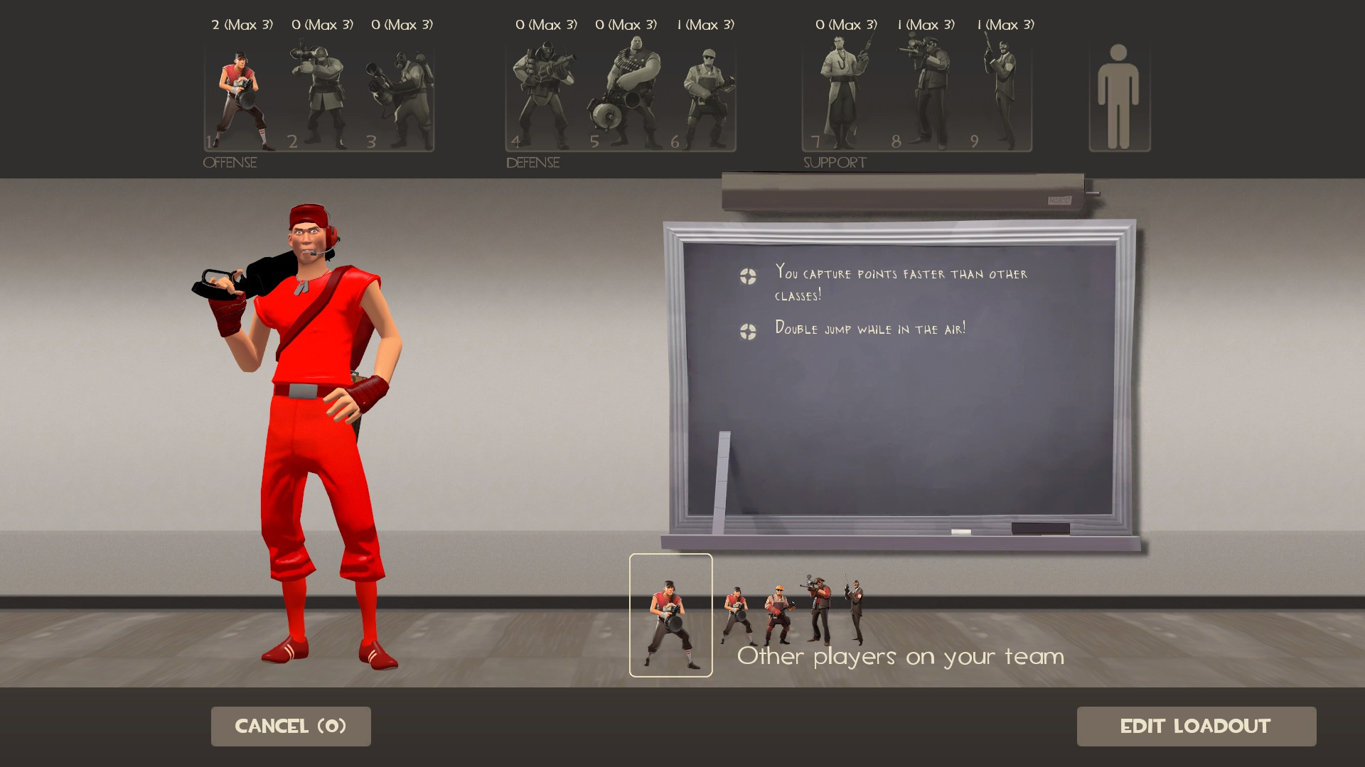 Obvious-Teams: Scout Mod for Team Fortress 2 | TF2 Mods