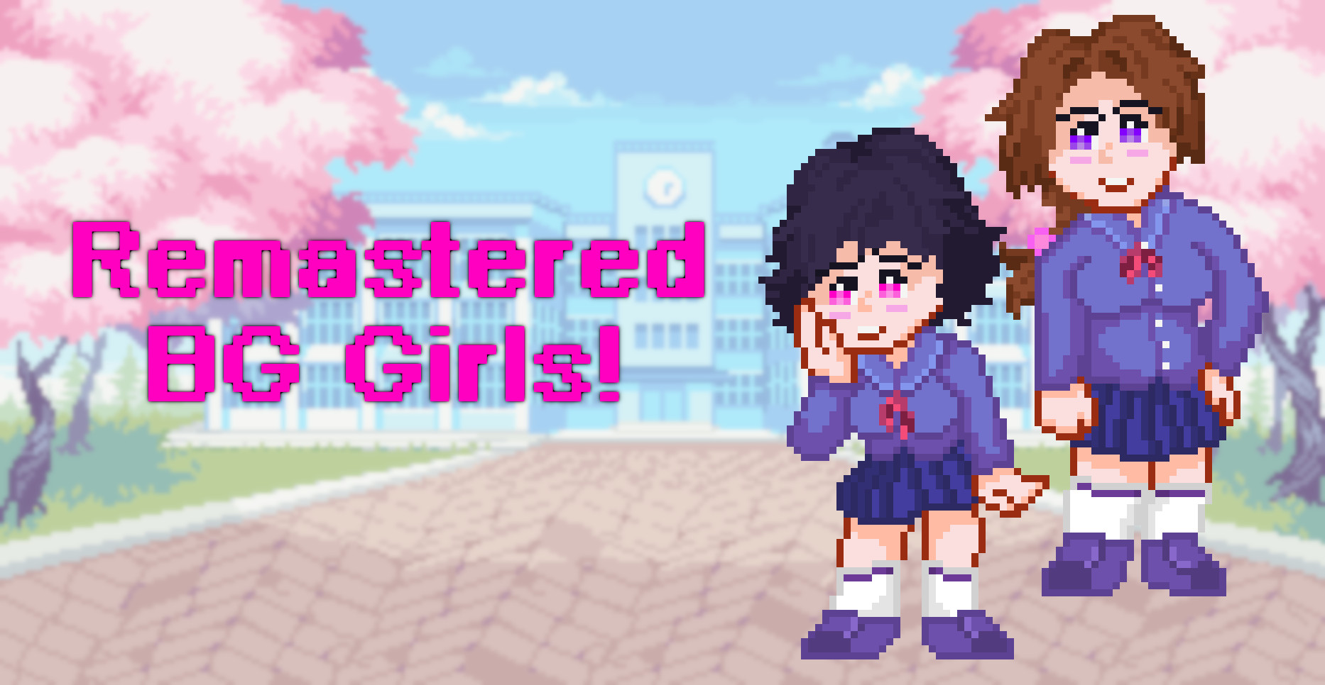 Week 6 BG Girls REMASTERED [Friday Night Funkin'] [Mods]