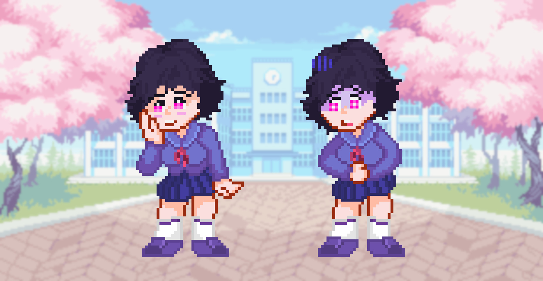 Week 6 BG Girls REMASTERED [Friday Night Funkin'] [Mods]