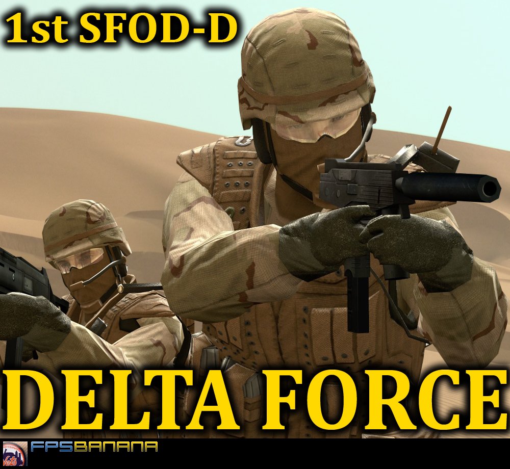 1st SFOD-D "Delta Force" Mod for Counter-Strike: Source | CS:S Mods
