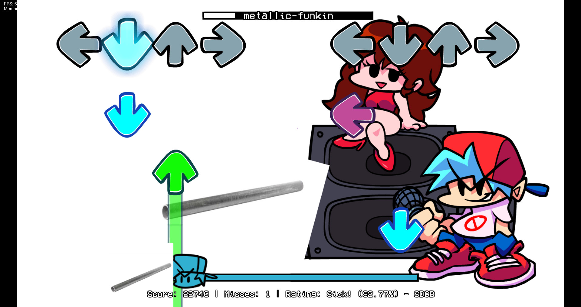 Friday Night Funkin':VS Metal Pipe V2 Mod for Friday Night Funkin ...