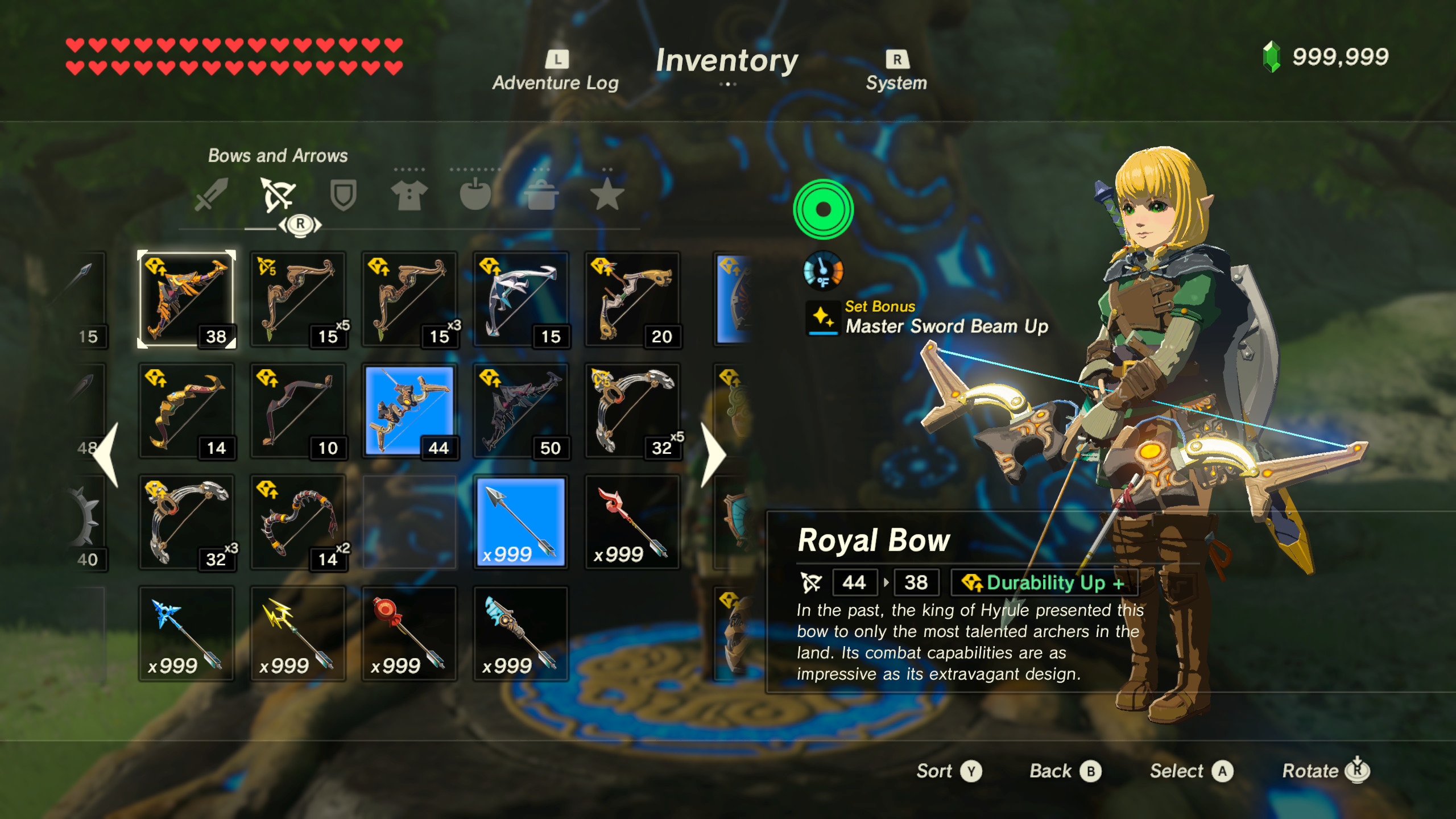 Hylia7's 100% Master Mode Save Mod for The Legend of Zelda: Breath of ...