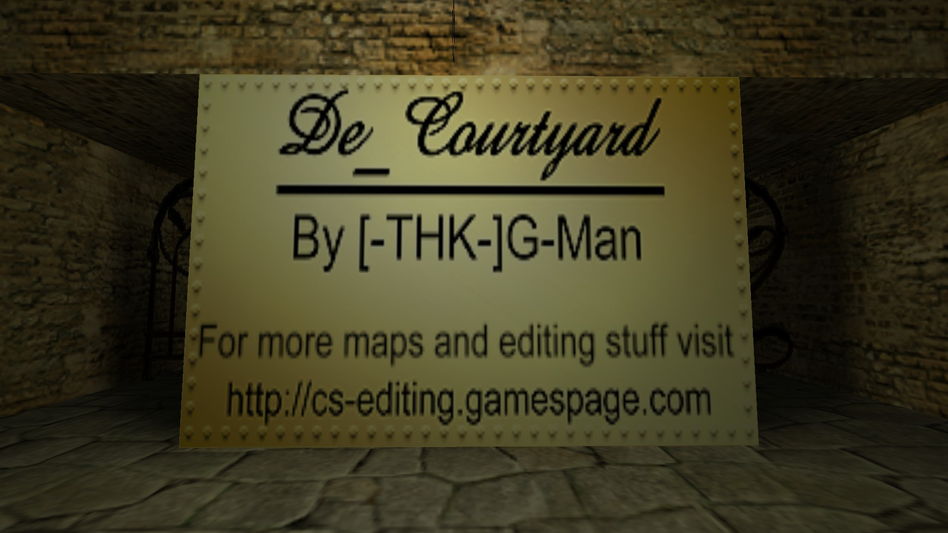 de_courtyard [Counter-Strike 1.6] [Mods]