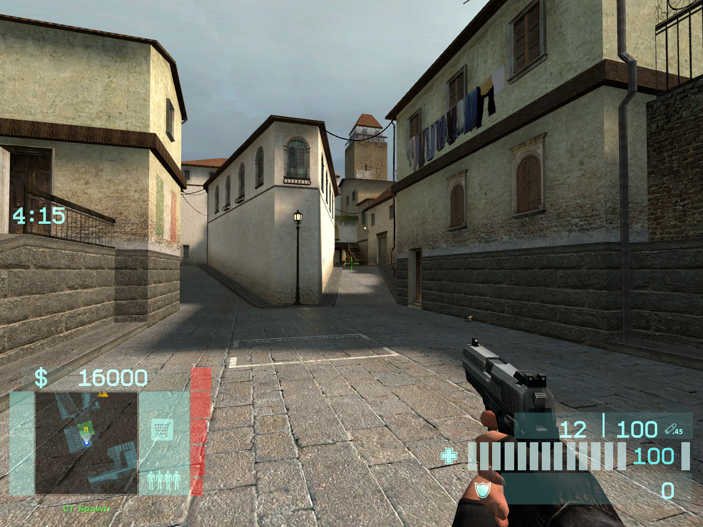 Crysis 2 style hud + Minimap Mod for Counter-Strike: Source | CS:S Mods