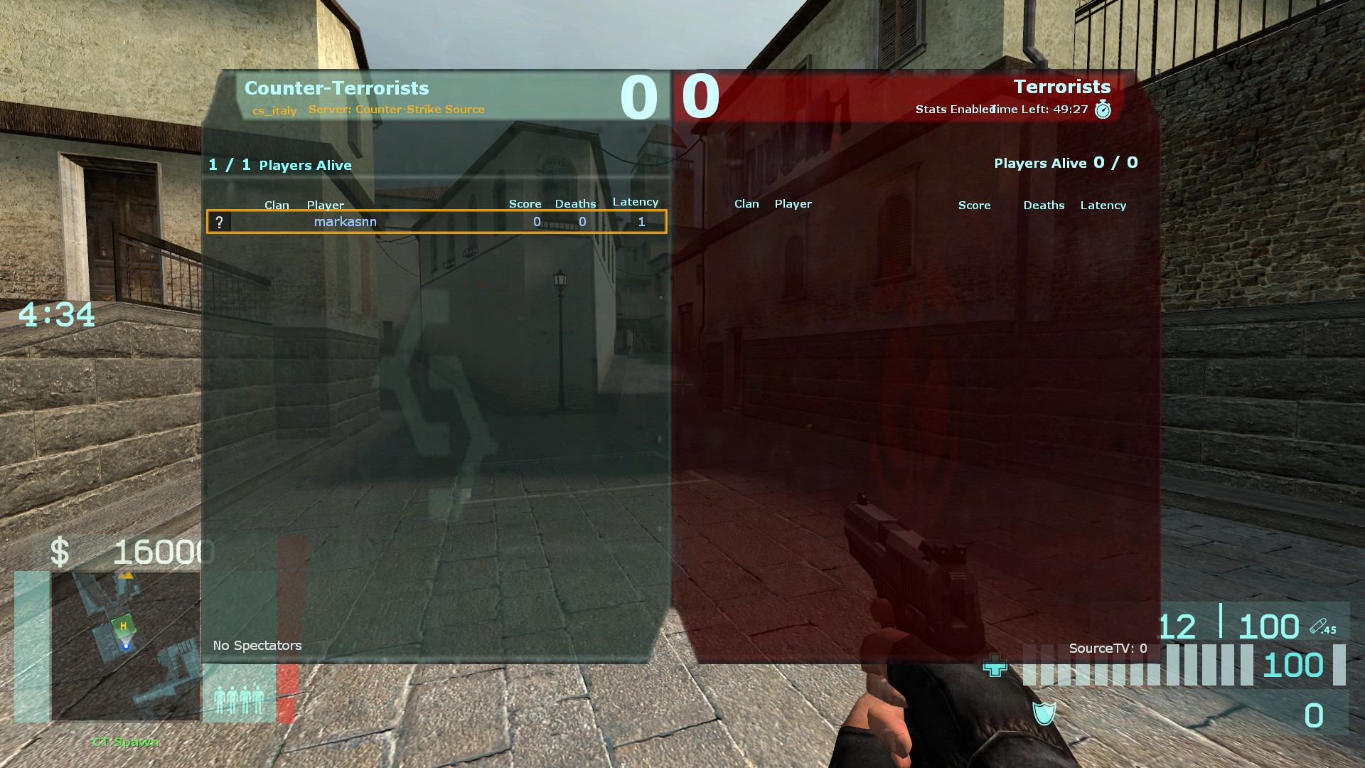 Crysis 2 style hud + Minimap Mod for Counter-Strike: Source | CS:S Mods