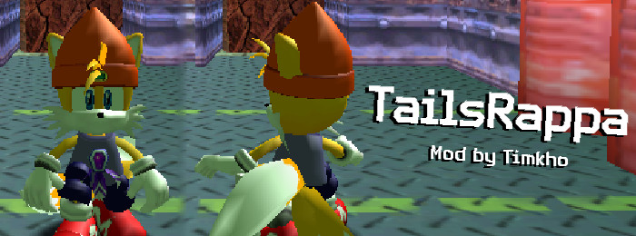 Parappa Costume for Tails Mod Mod for Sonic Adventure DX | SADX Mods