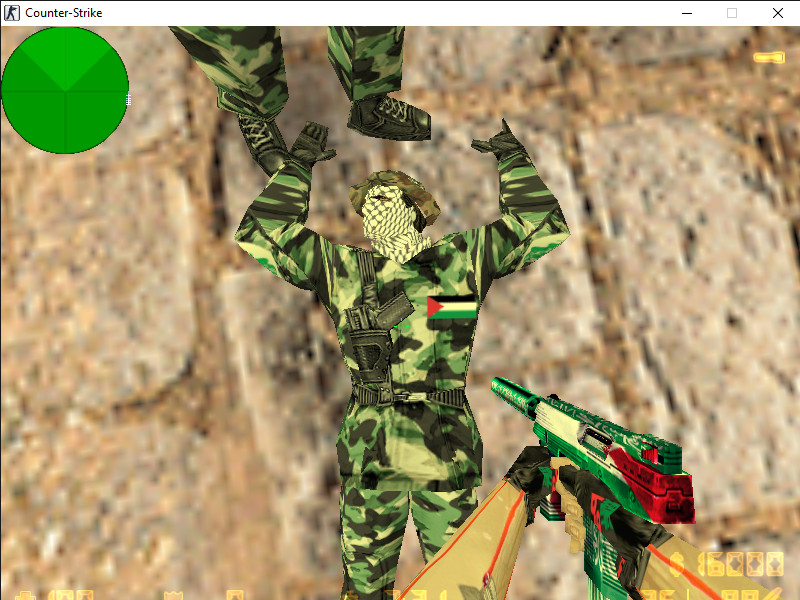 Palestinian Player Skin Pack REPLACE LEET Mod for Counter-Strike 1.6 ...