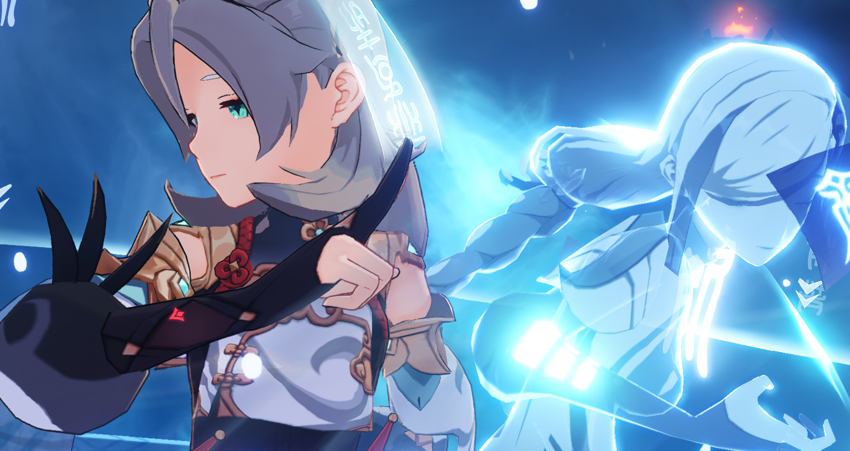 Shenbedo over Shenhe Mod for Genshin Impact | GI Mods