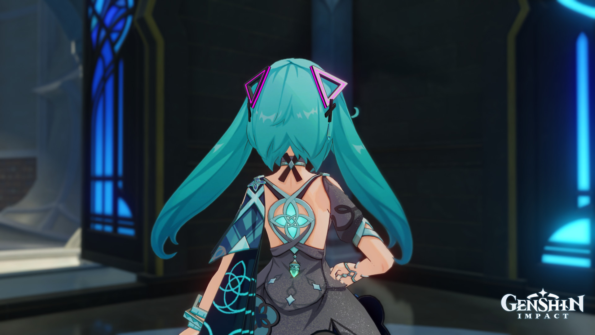 Miku Theme Faruzan Mod for Genshin Impact | GI Mods