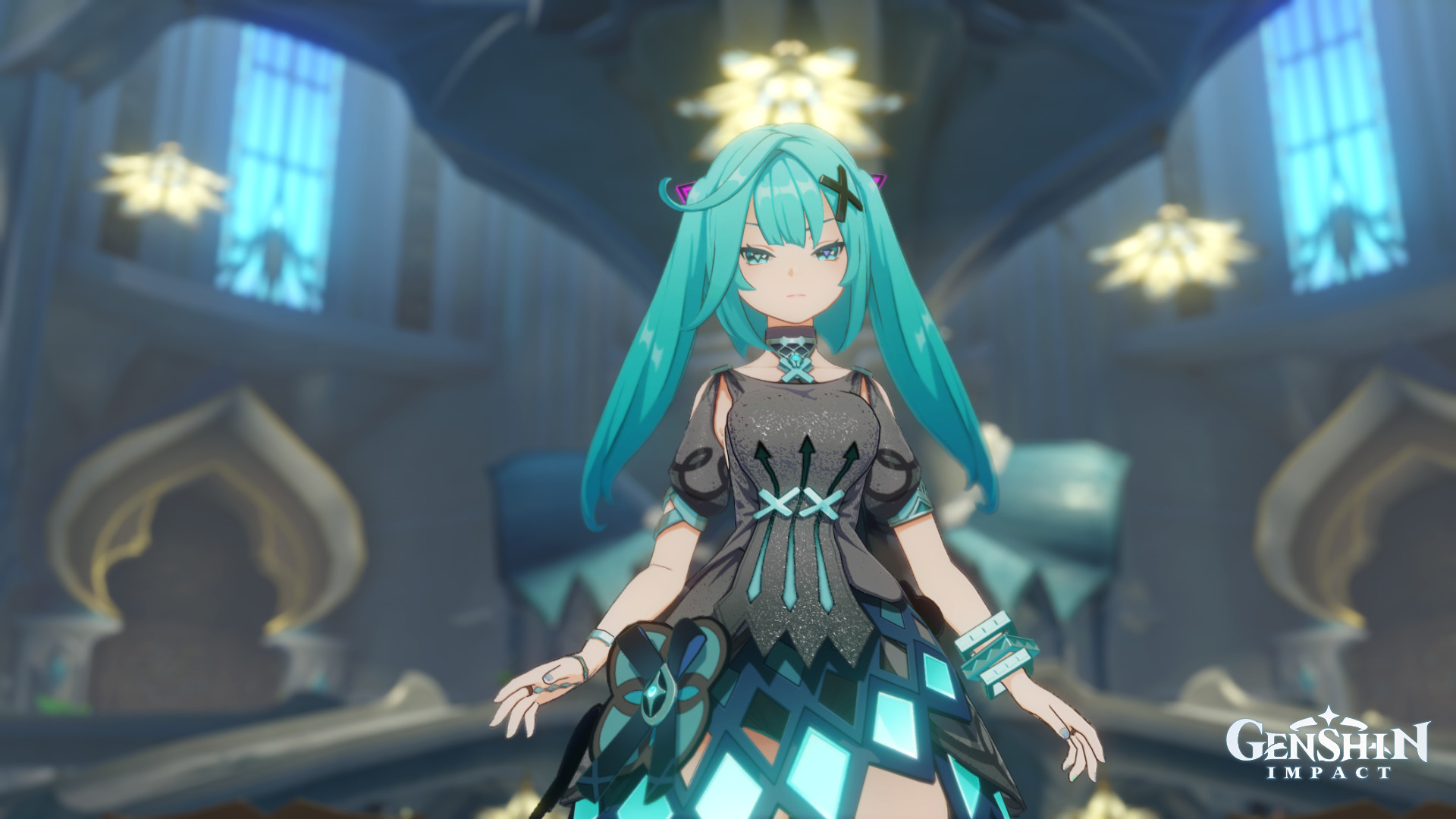 Miku Theme Faruzan Mod for Genshin Impact | GI Mods
