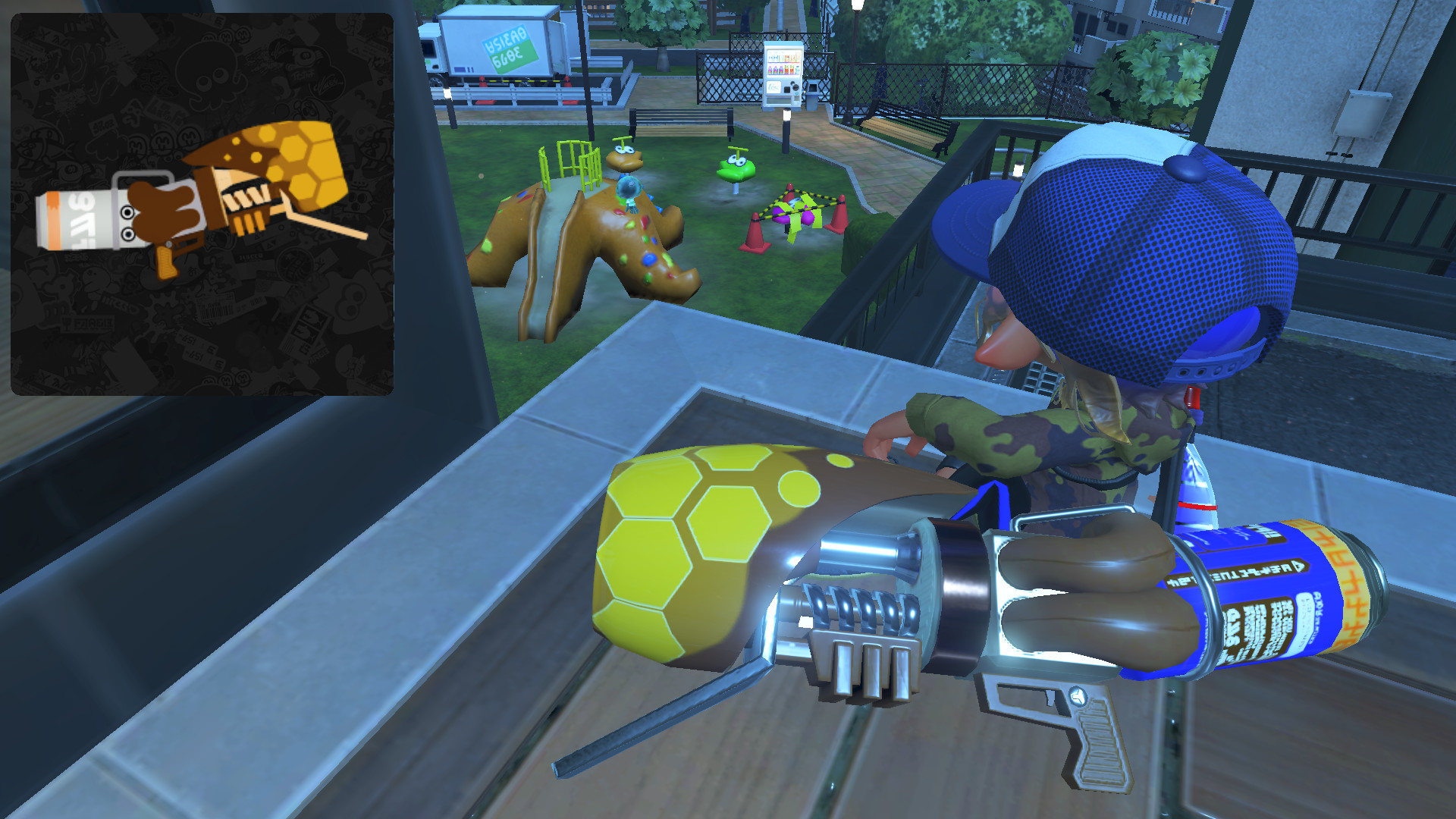 Honeycomb Range Blaster [Splatoon 3] [Mods]